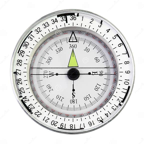 Compass dial stock photo. Image of east, measurement - 19695274
