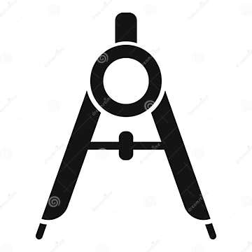 Compass Drawing Drafting Tool for Engineering or Architecture Icon ...
