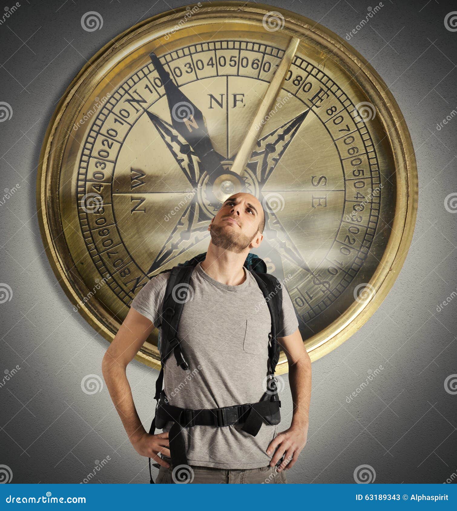 Compass of explorer stock image. Image of choice, discovery - 63189343