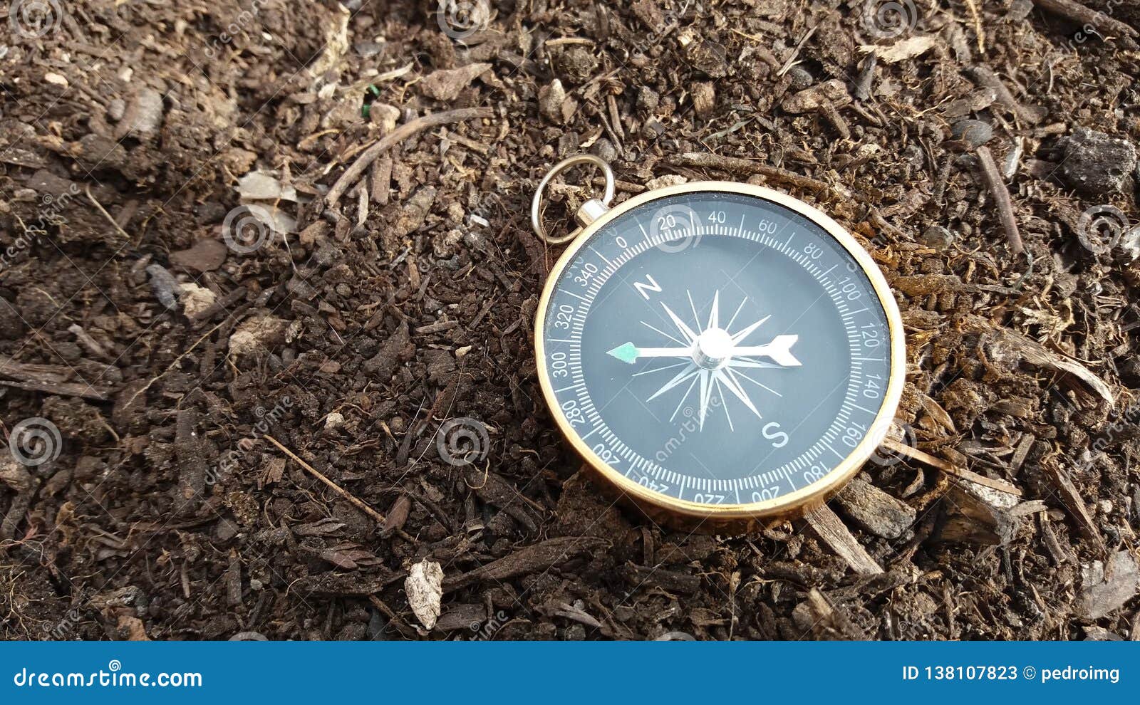 Compass Finding The Way Stock Image Image Of Finding 138107823