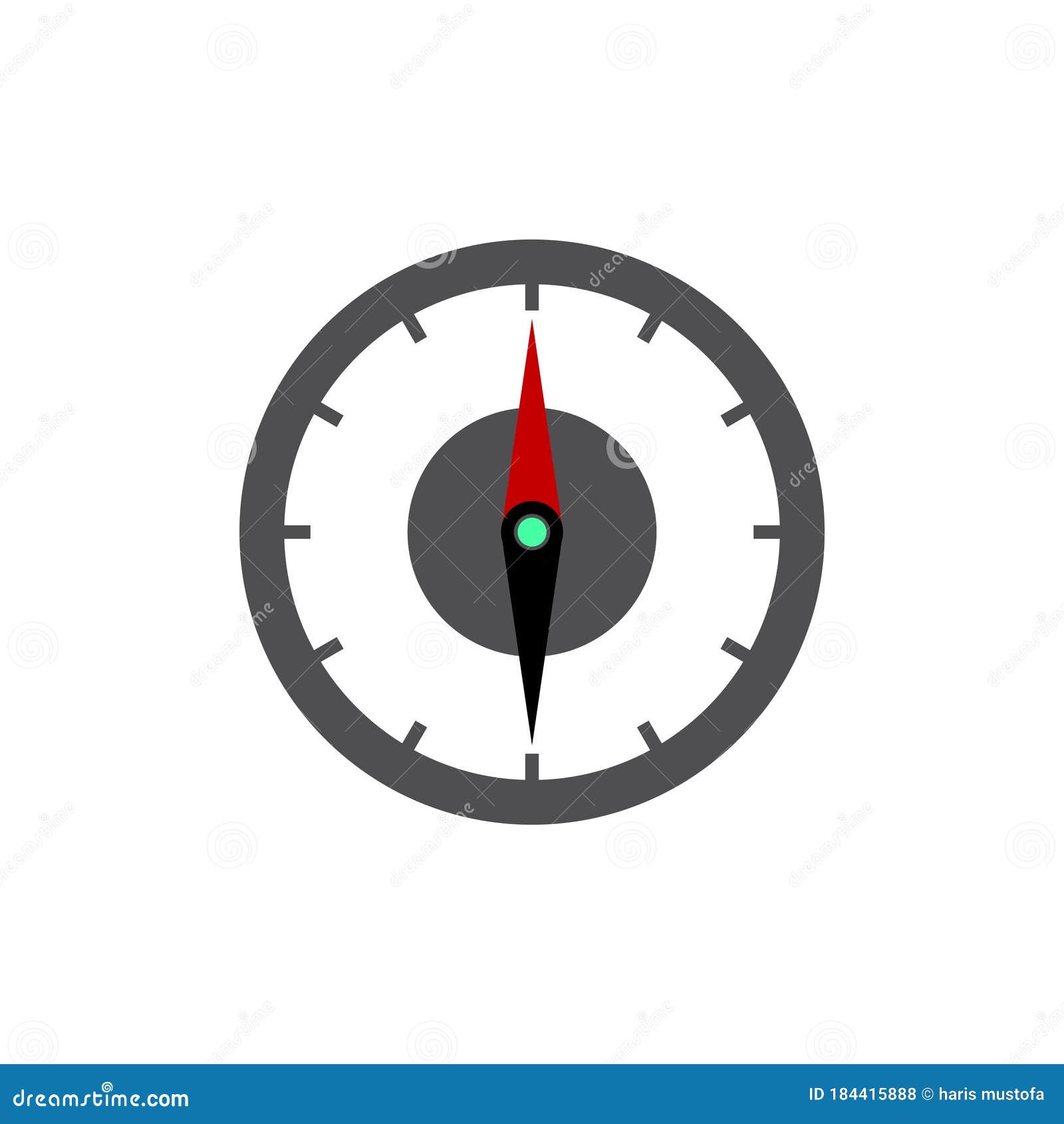 Compass Graphic Design Template Vector Isolated Stock Illustration ...