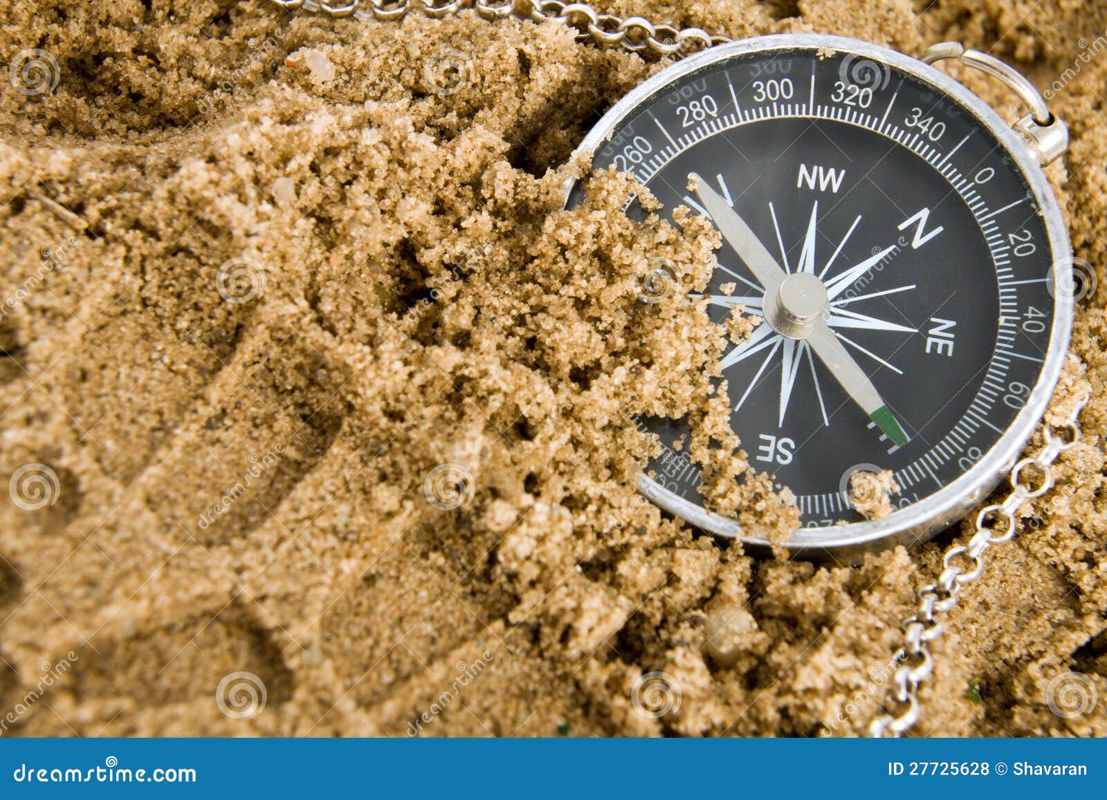Compass on a ground stock photo. Image of compass, magnet - 27725628
