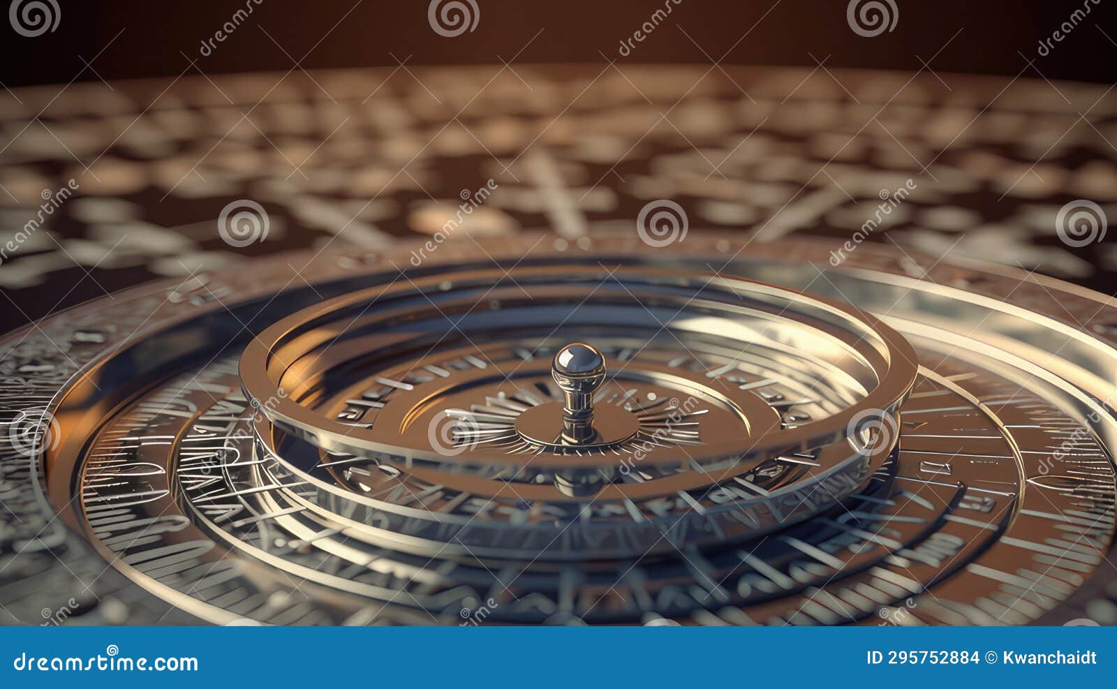 A Compass Guiding The Way Through A Maze Of Possibilities, Depicting ... A Compass Guiding The Way Through A Maze Of Possibilities, Depicting ...