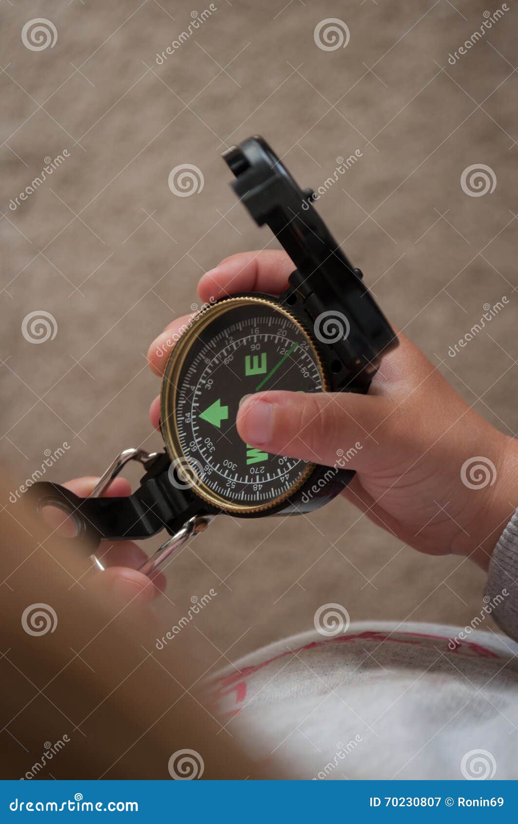 Compass in hands stock image. Image of pattern, navigation - 70230807