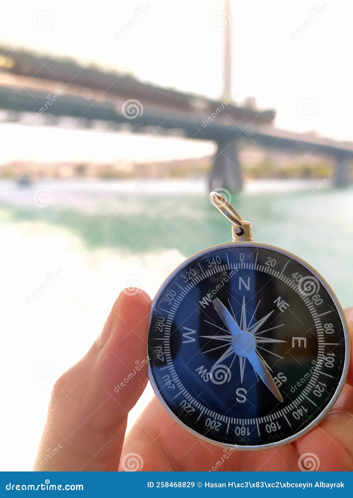 Compass Helps Find Your Route Stock Image - Image of guidance ...