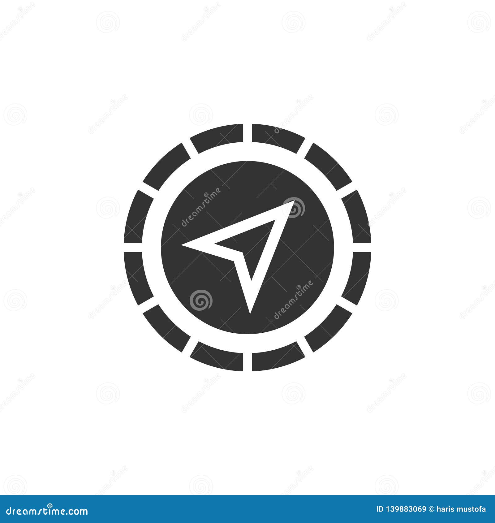 Compass Icon Design Template Vector Isolated Stock Vector ...