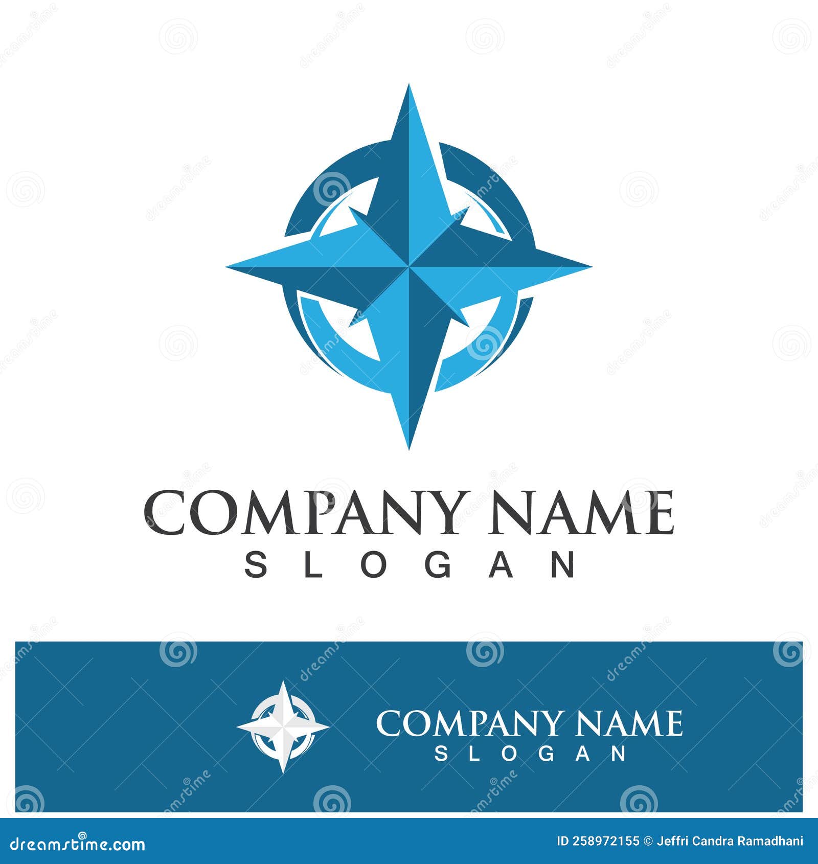 Compass icon logo design stock vector. Illustration of navigation ...