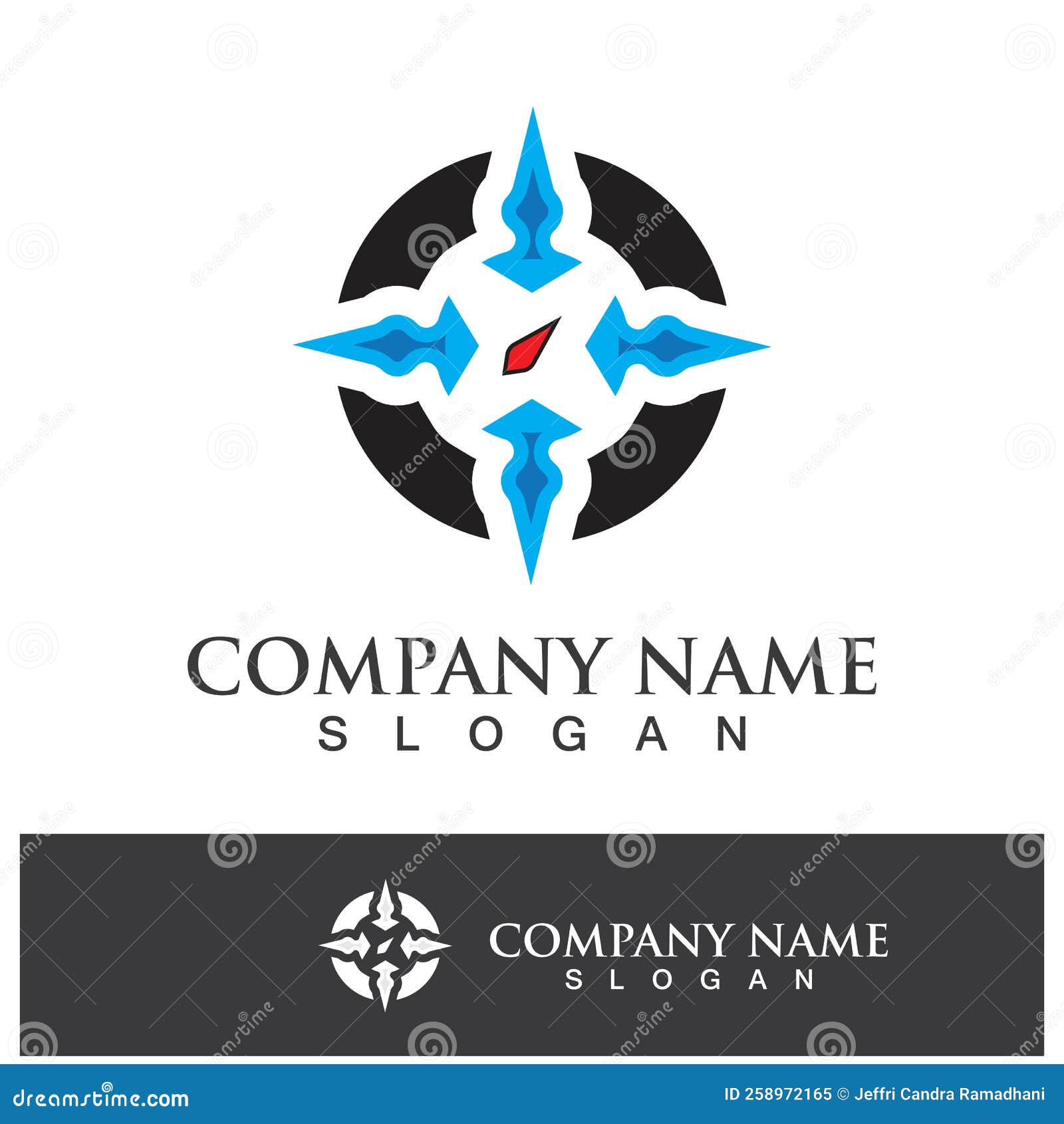 Compass icon logo design stock vector. Illustration of geography ...