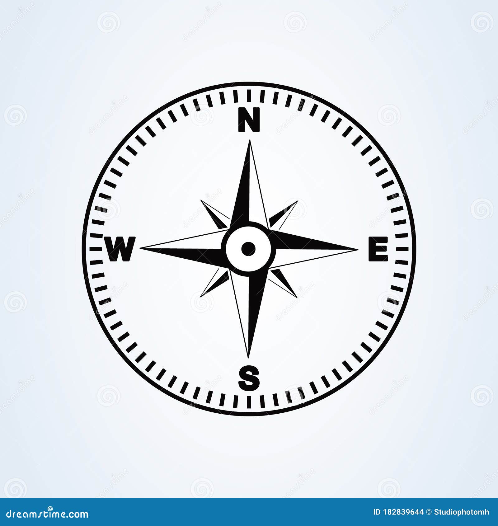 Simple Compass Icon