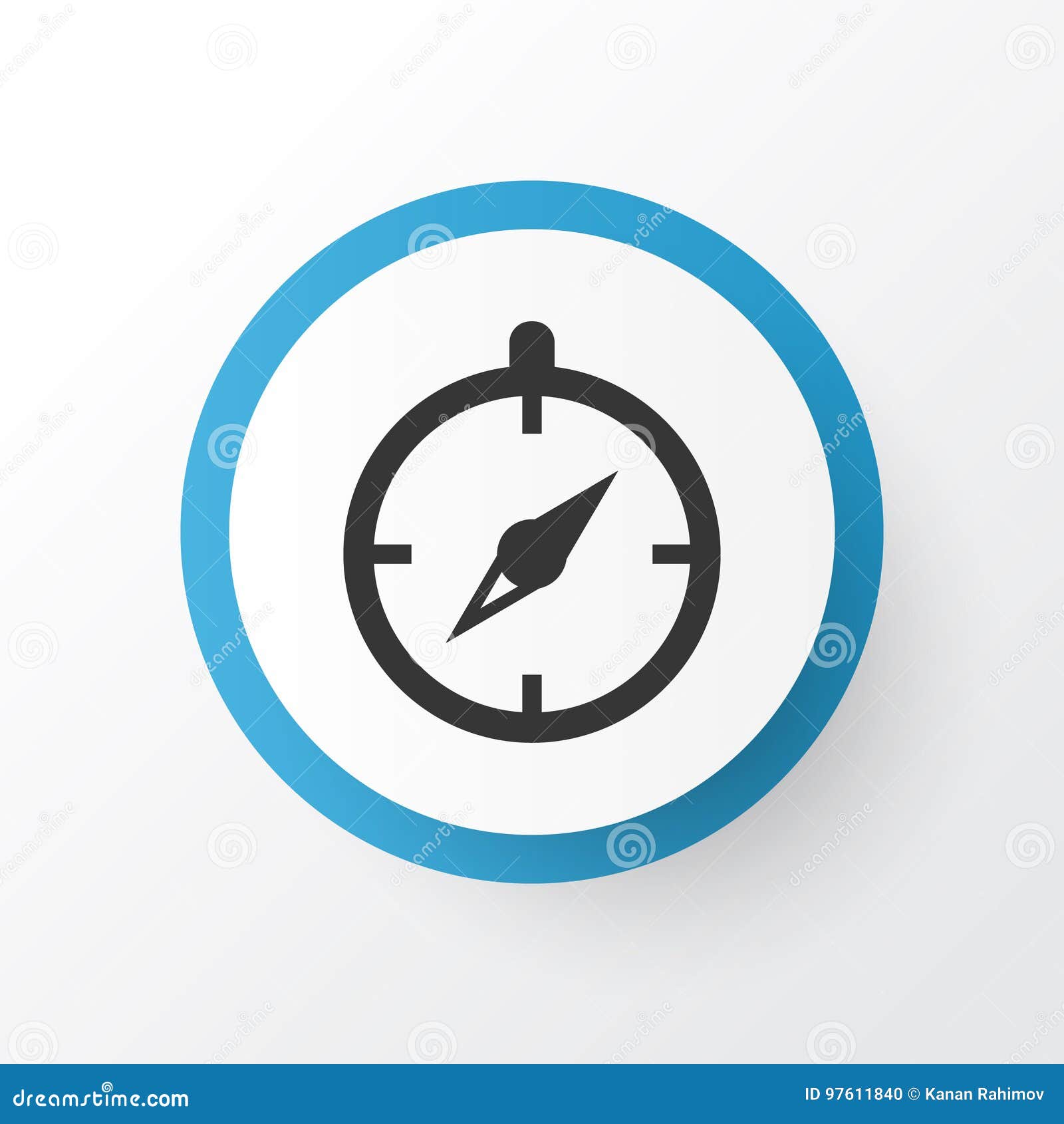 Compass Icon Symbol. Premium Quality Guide Element in Trendy Style ...