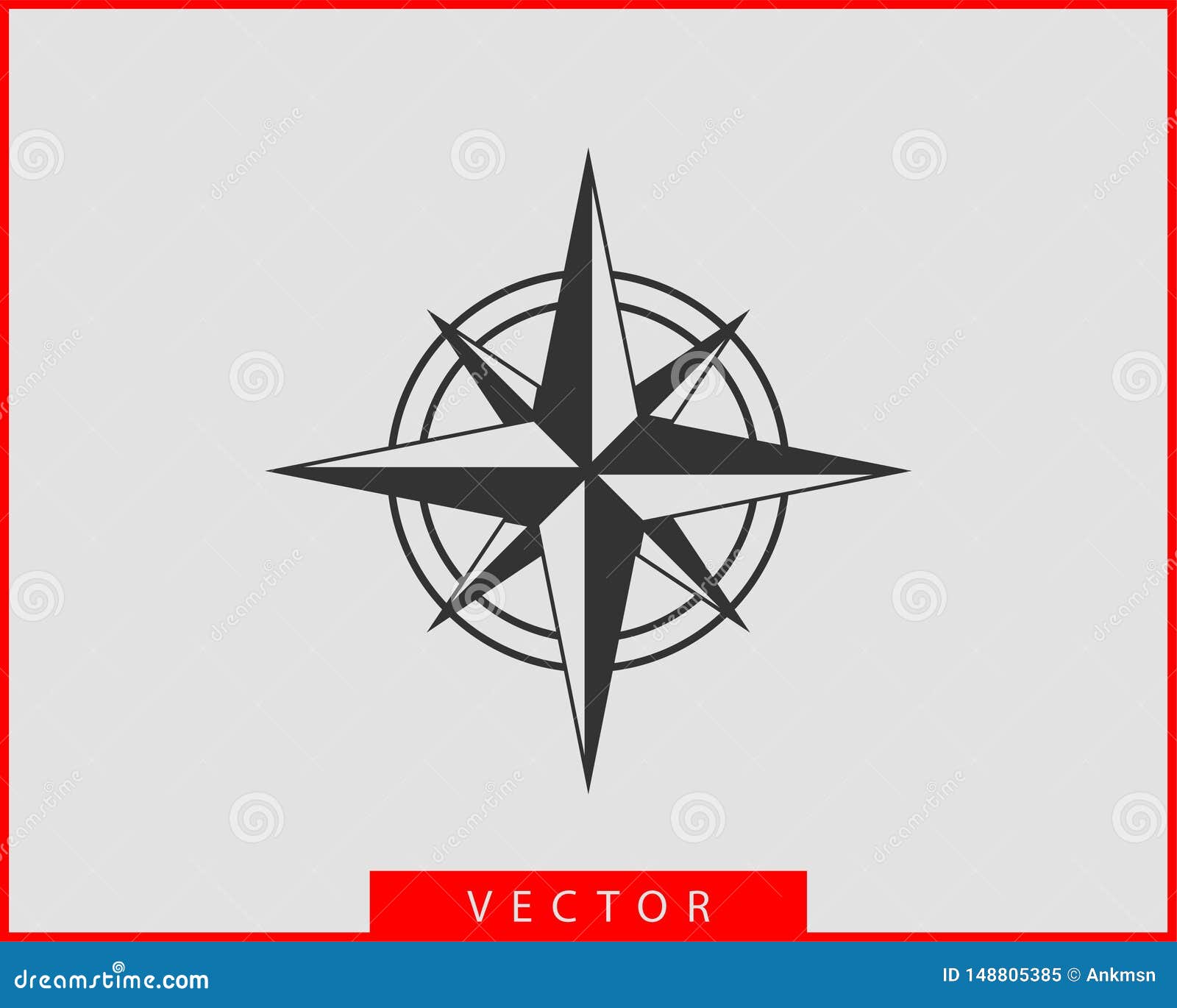 Compass Star Clipart