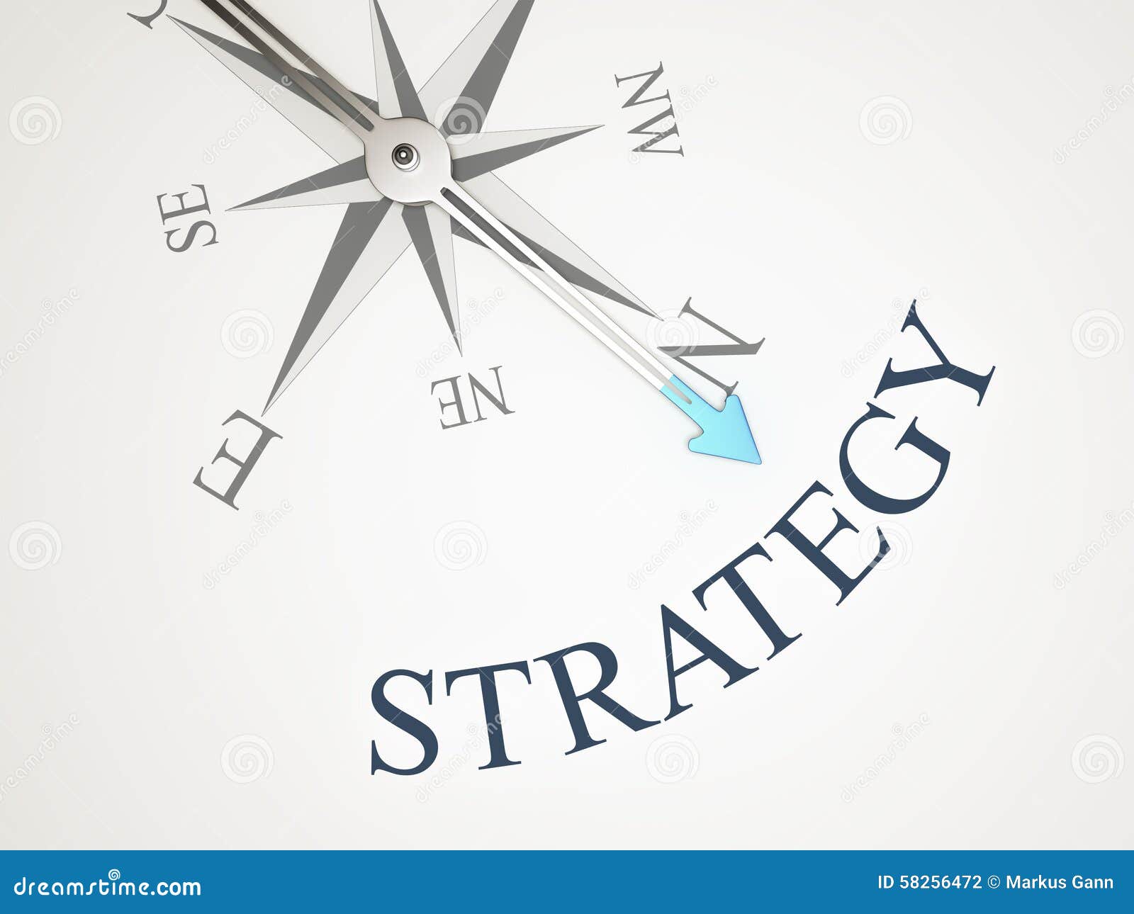Compass stock illustration. Illustration of decision - 58256472