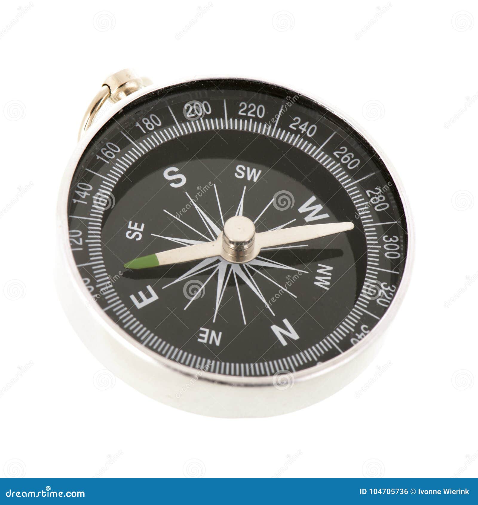 Compass Isolated Over White Background Stock Photo - Image of north ...