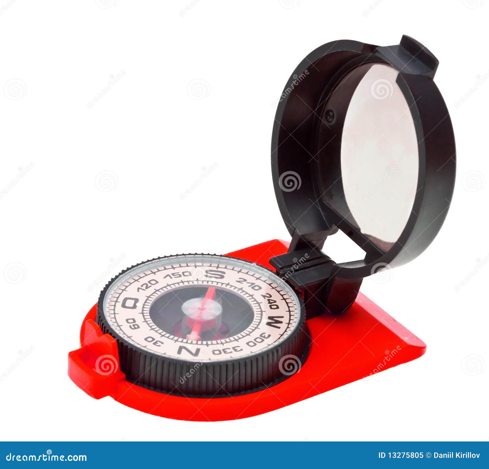 Compass isolated on white stock image. Image of black - 13275805