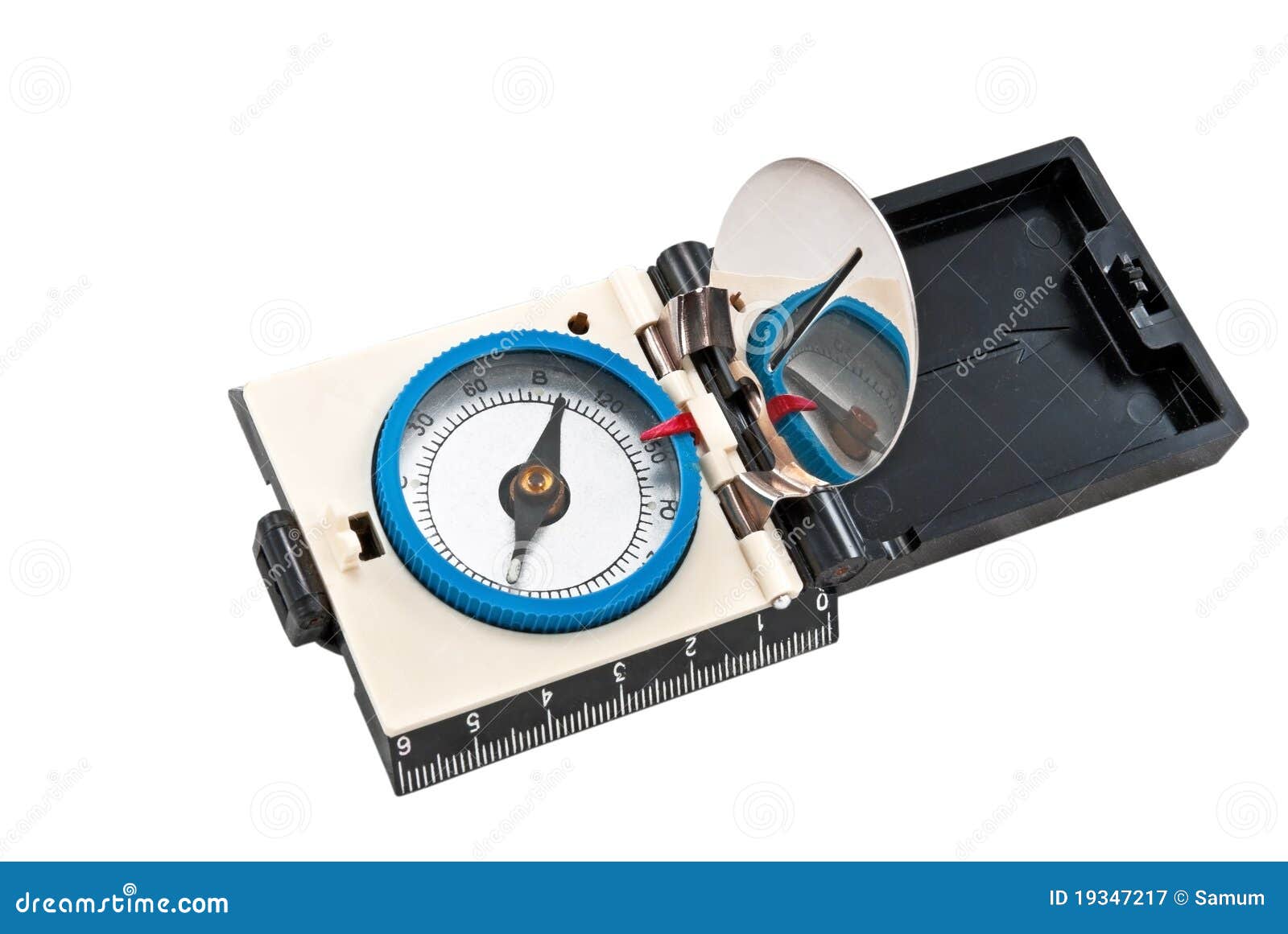 Compass isolated on white stock image. Image of navigation - 19347217