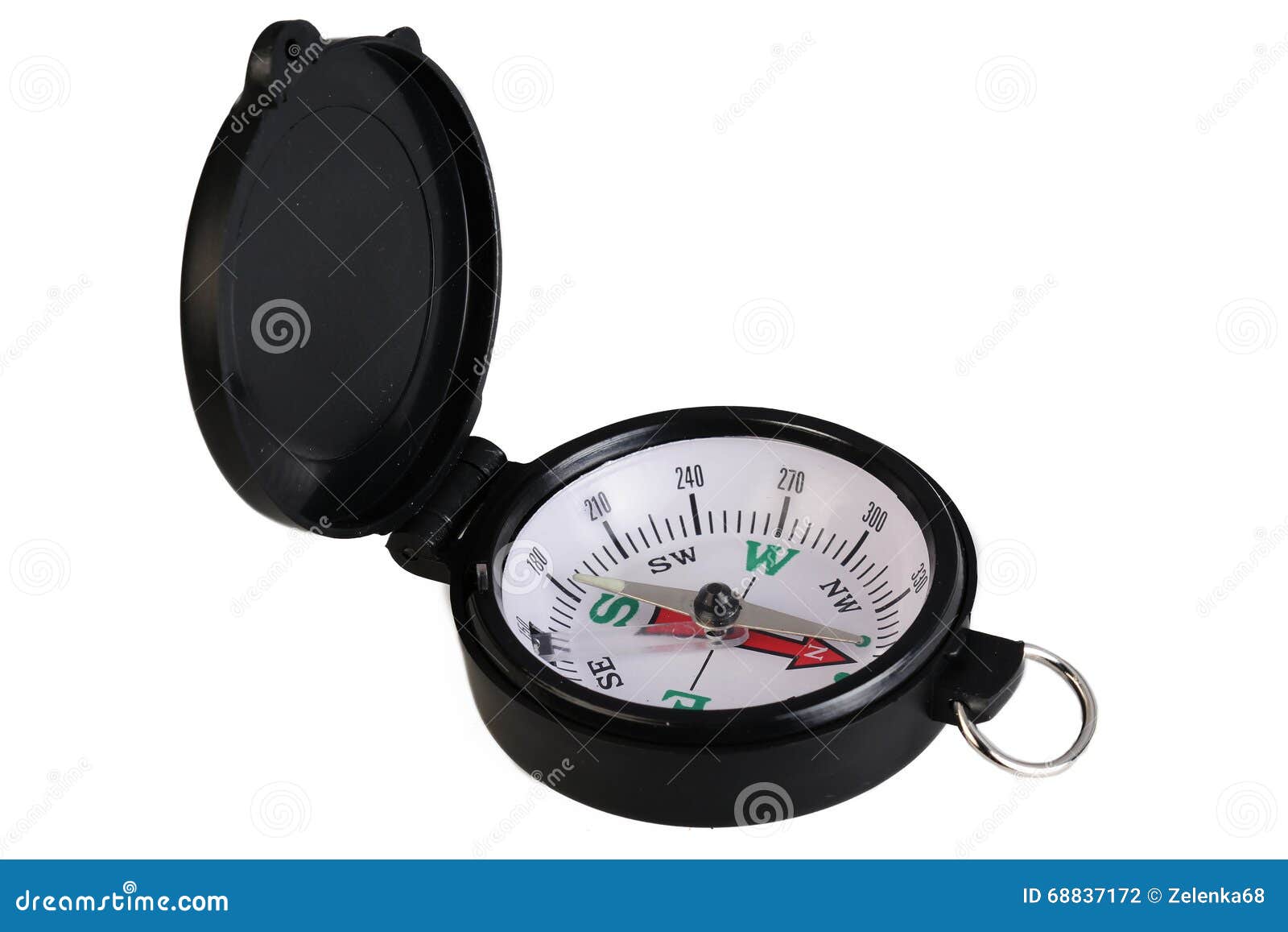 Compass it is Isolated on a White Background Stock Photo - Image of ...