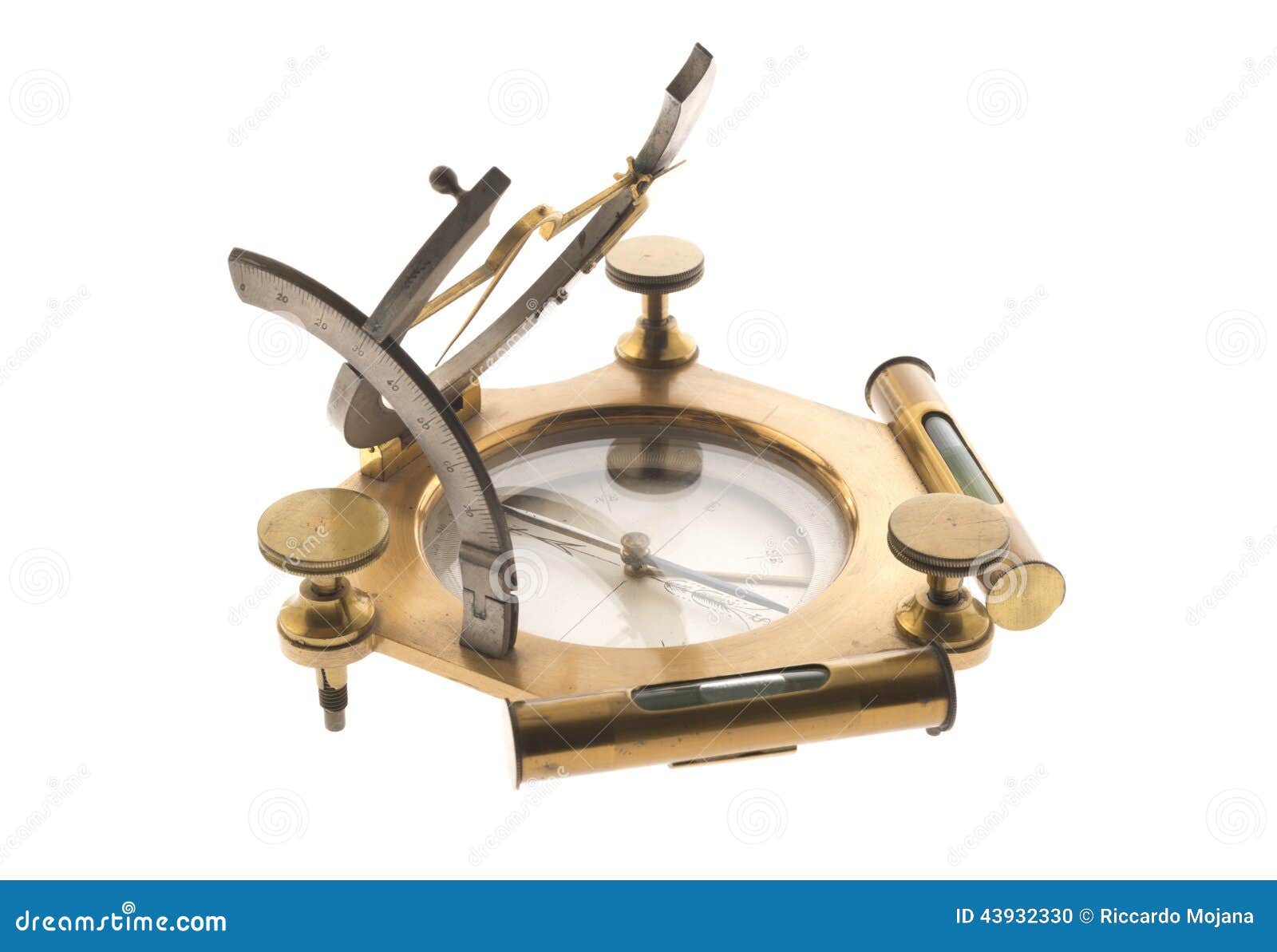 Compass isolated on white stock photo. Image of product - 43932330