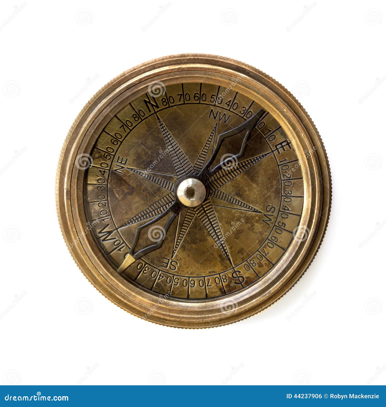 Compass Isolated stock photo. Image of isolated, overhead - 44237906