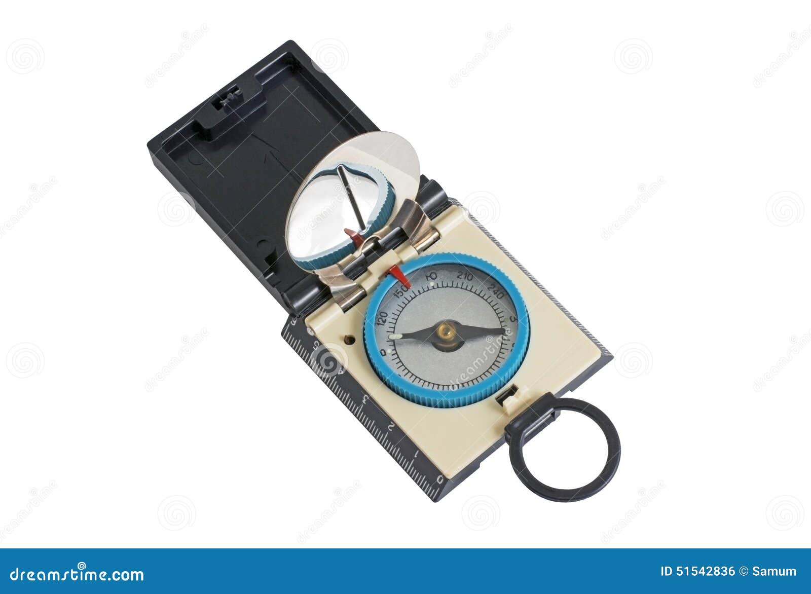 Compass isolated on white stock photo. Image of navigation - 51542836