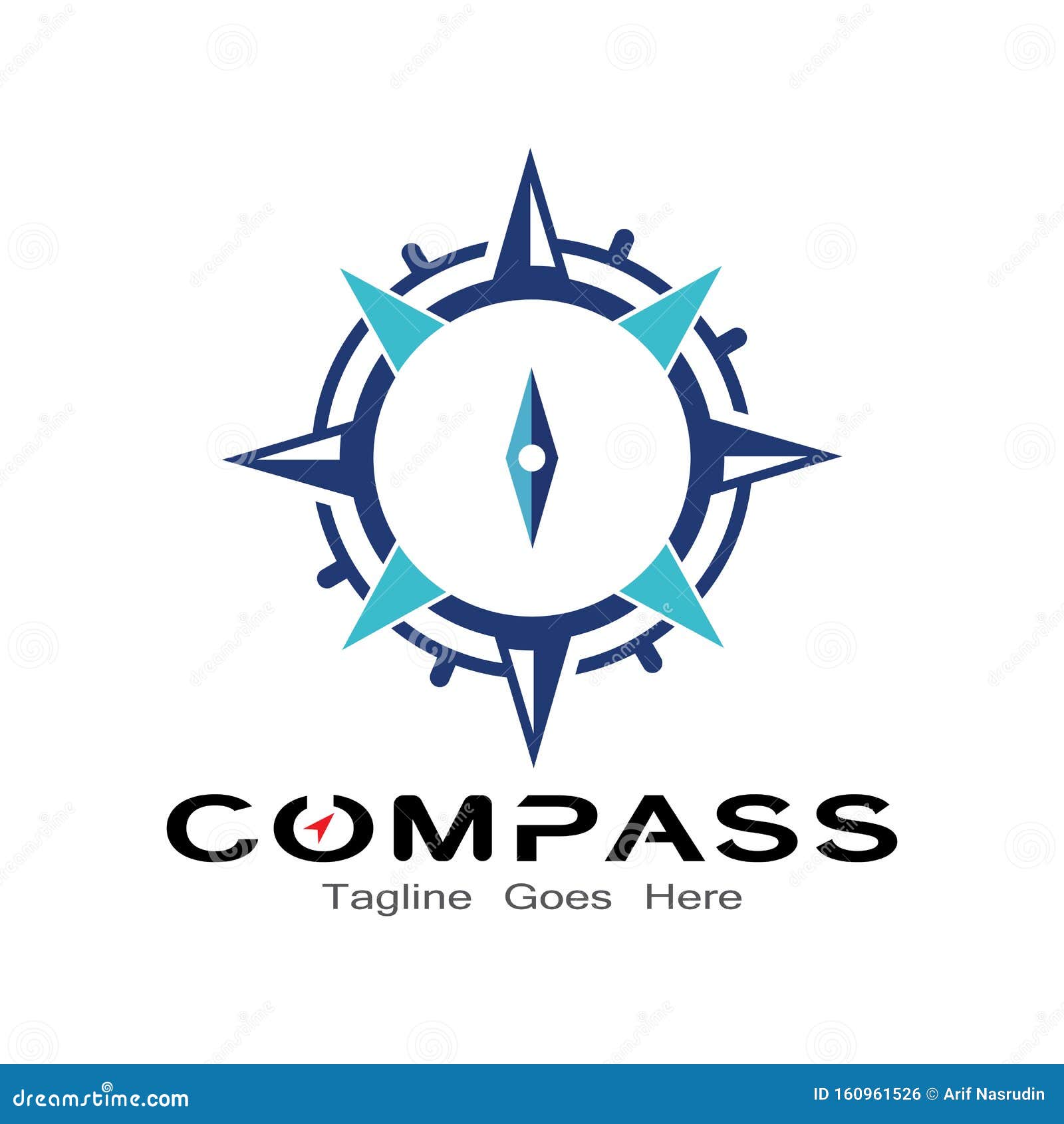 Compass Logo, Icon and Symbol. Ilustration Design Stock Vector ...