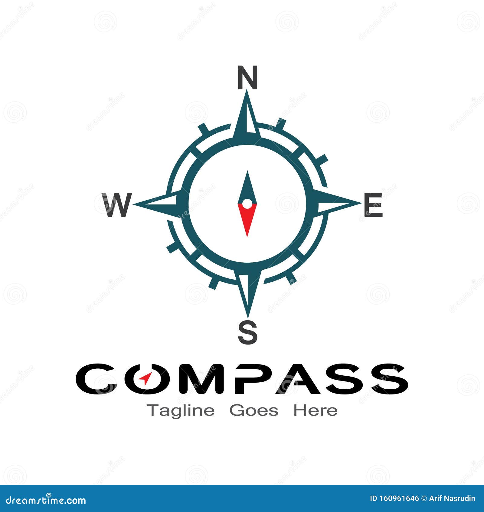 Compass Logo, Icon and Symbol. Ilustration Design Stock Vector ...