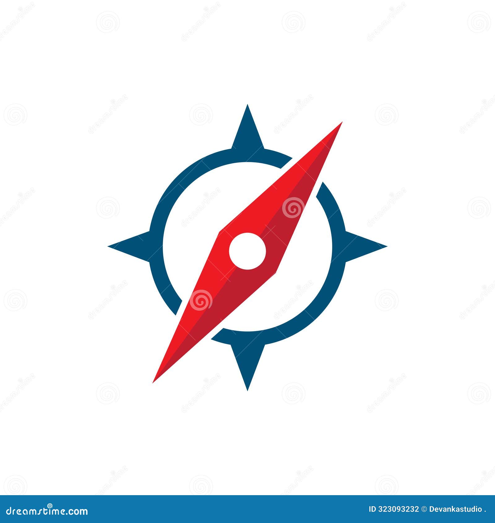 Compass Logo icon stock vector. Illustration of isolated - 323093232