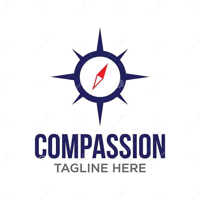Modern Compass Logo Icon Vector Template Stock Vector - Illustration of ...