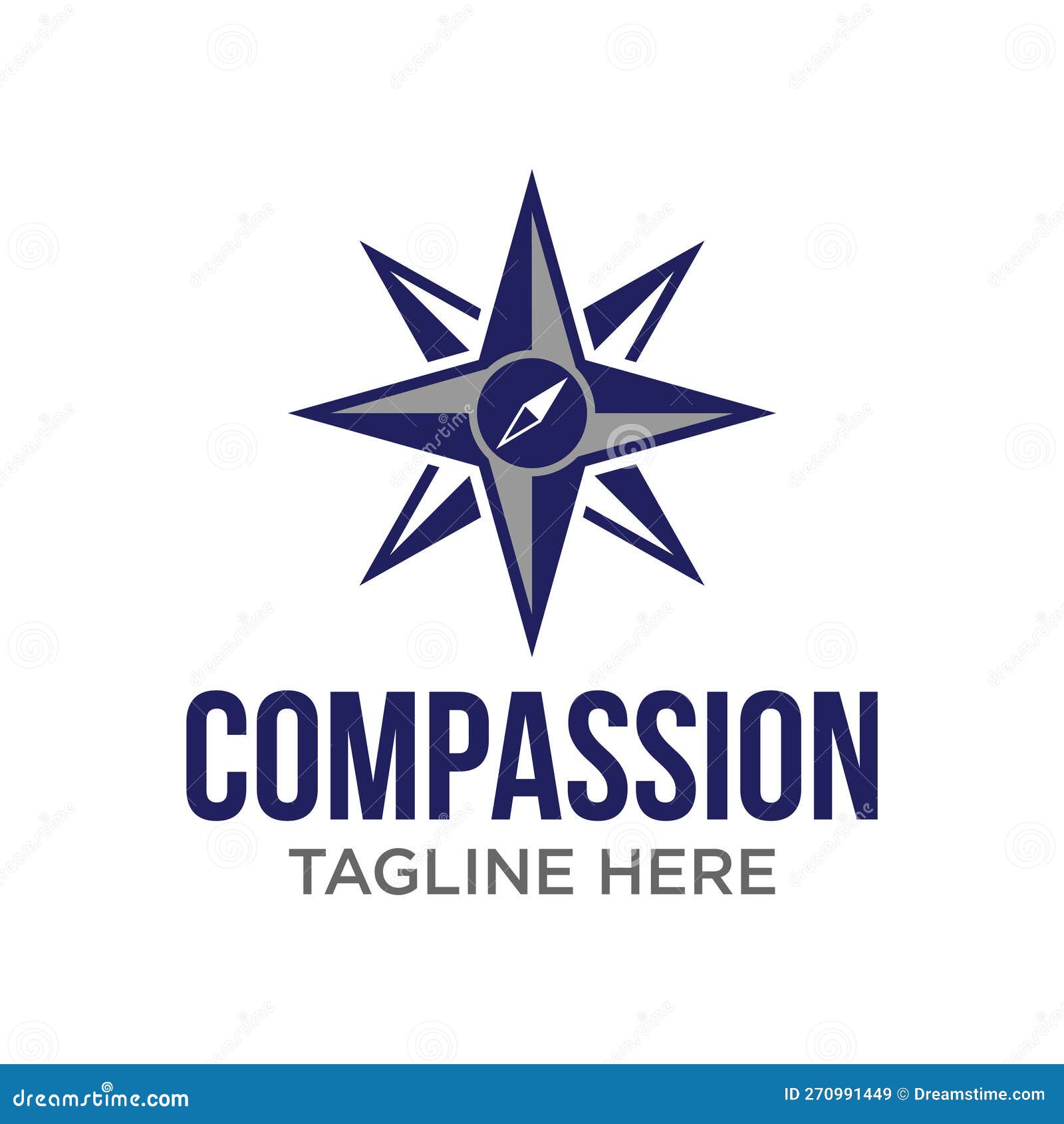 Modern Compass Logo Icon Vector Template Stock Vector - Illustration of ...