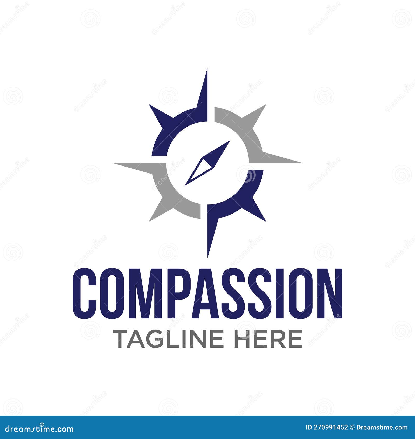 Modern Compass Logo Icon Vector Template Stock Vector - Illustration of ...