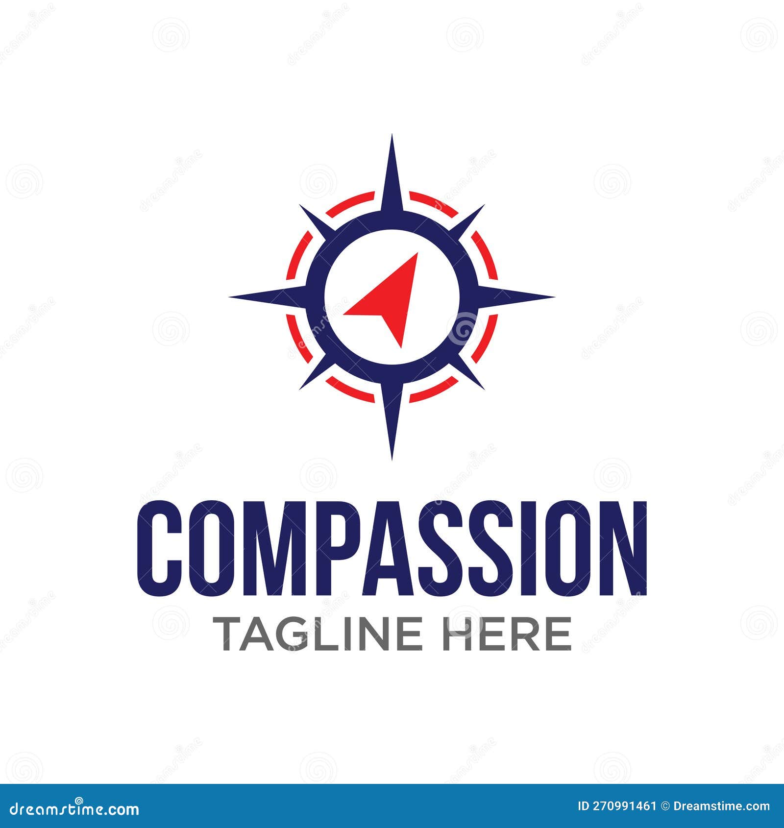 Modern Compass Logo Icon Vector Template Stock Vector - Illustration of ...