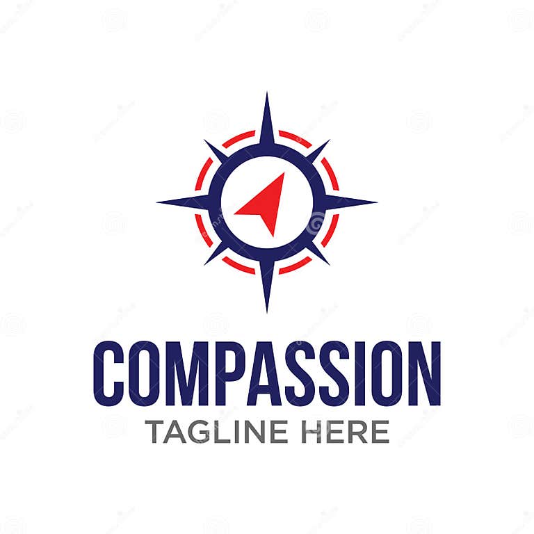 Modern Compass Logo Icon Vector Template Stock Vector - Illustration of ...