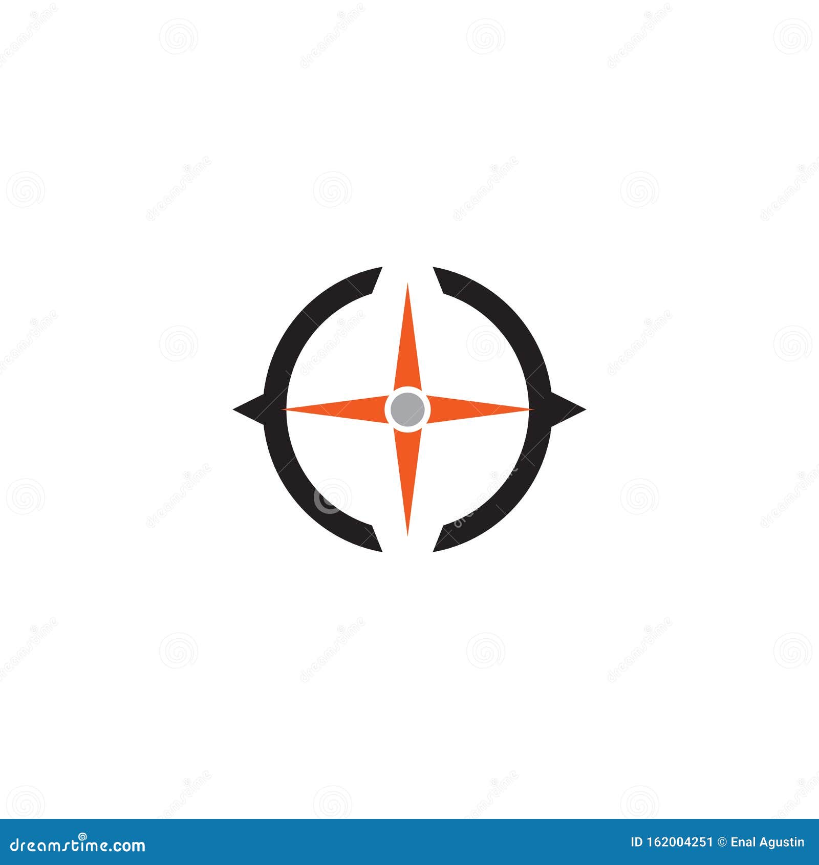 Compass Logo Inspiration Design Vector Template Stock Vector ...