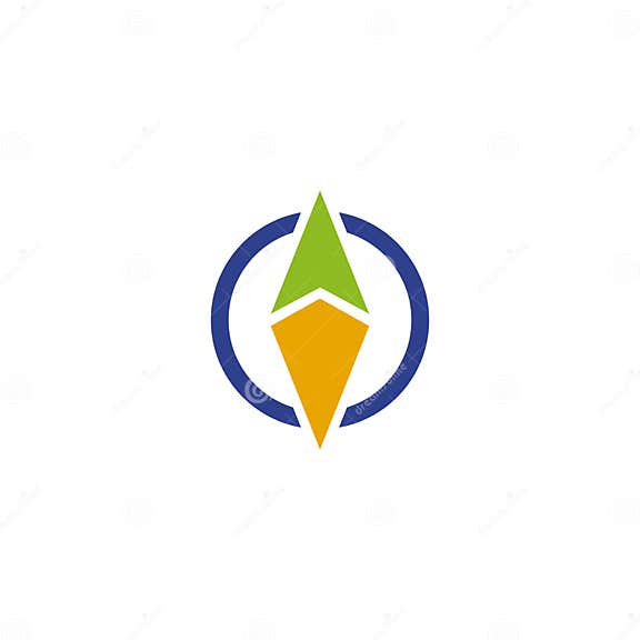 Compass Logo Inspiration Design Vector Template Stock Vector ...