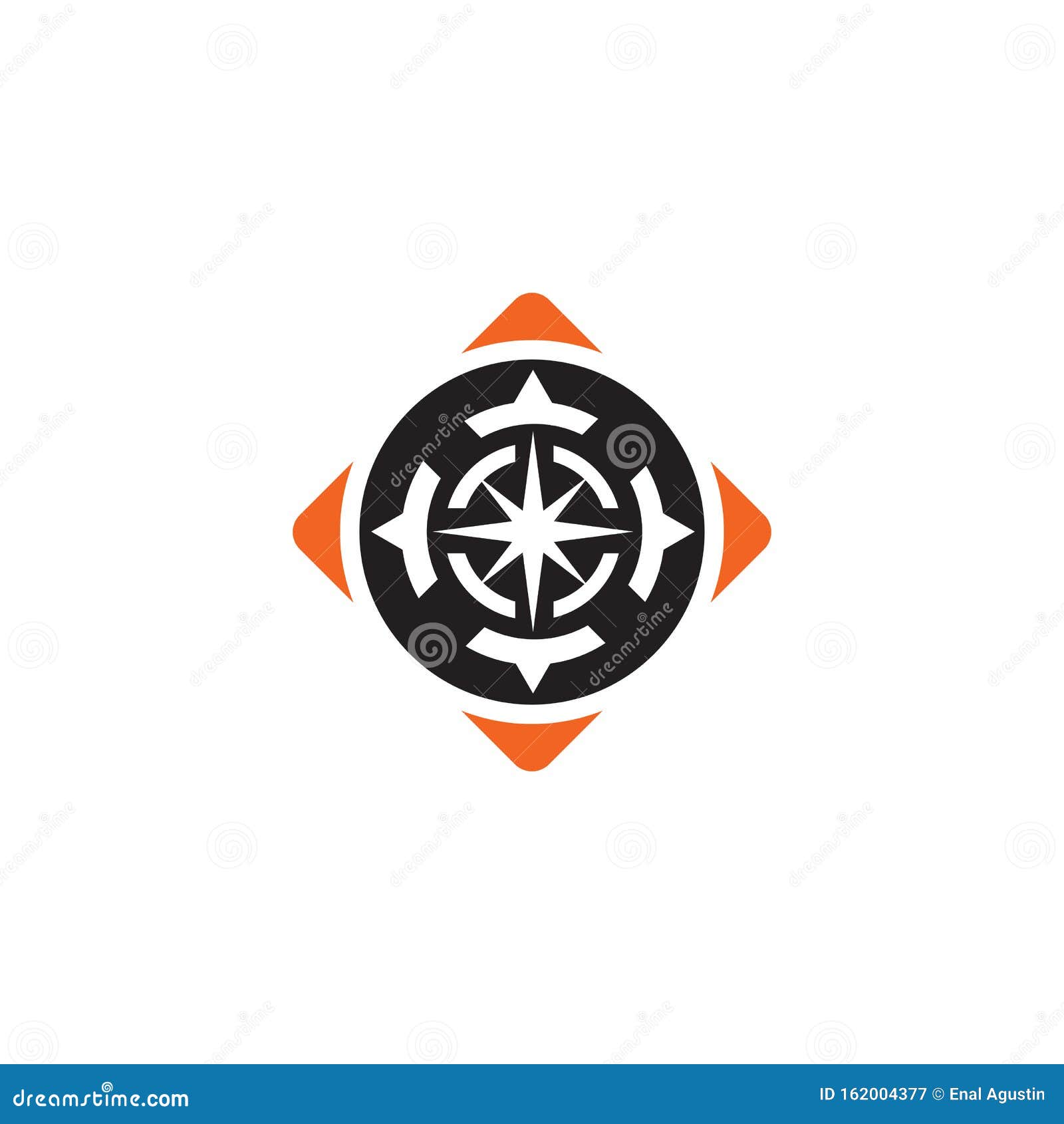 Compass Logo Inspiration Design Vector Template Stock Vector ...