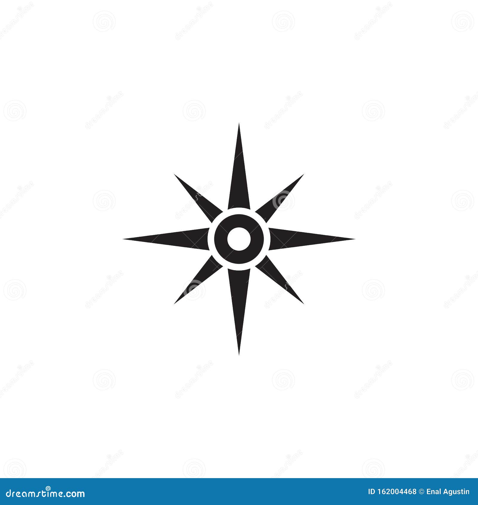 Compass Logo Inspiration Design Vector Template Stock Vector ...