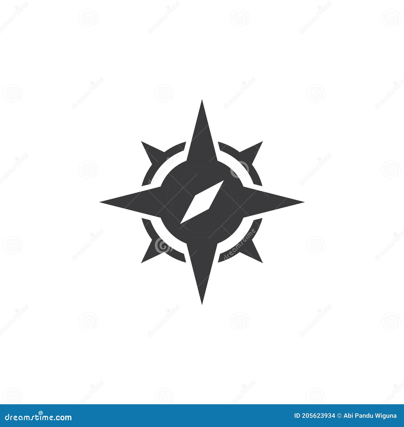 COMPASS LOGO and SYMBOL TEMPLATE Stock Vector - Illustration of compass ...