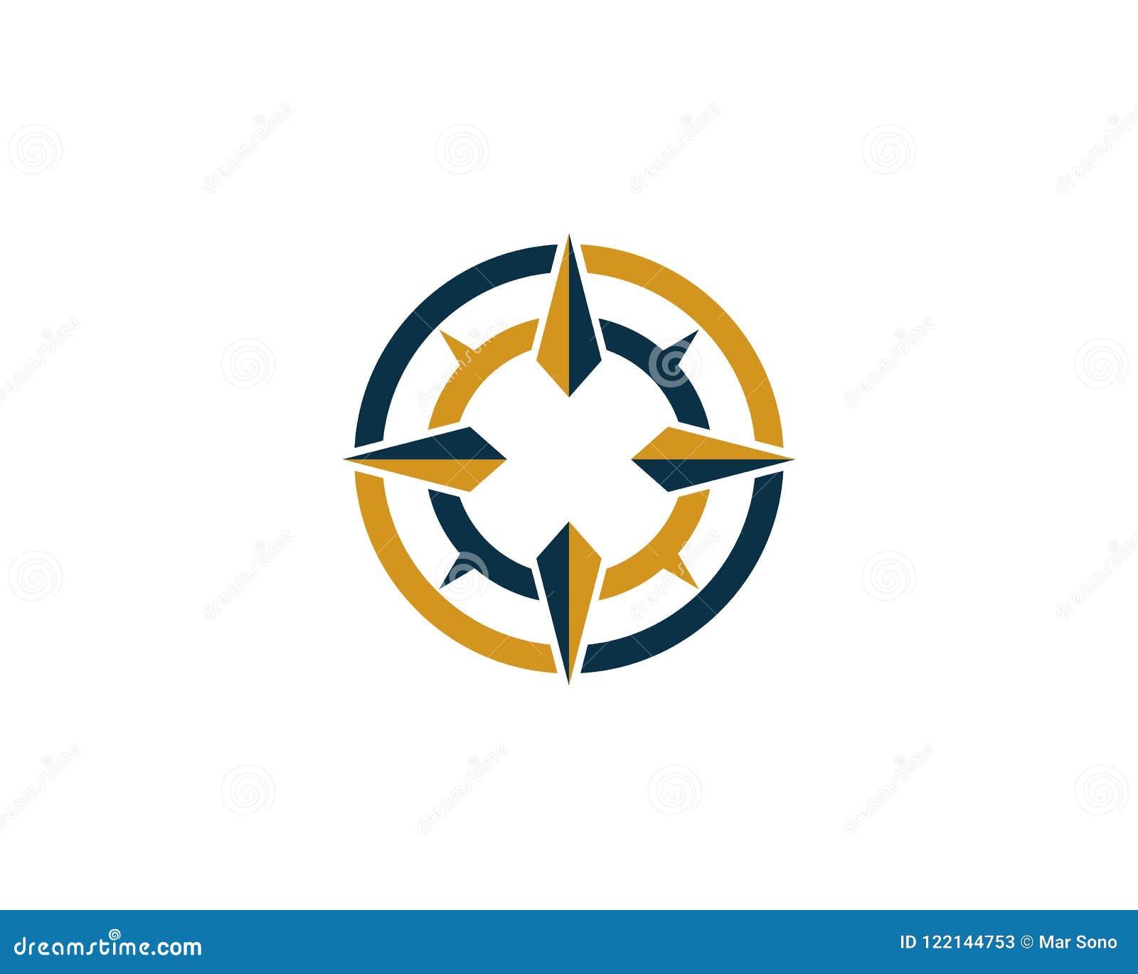 Compass Logo and Symbol Template Icon Vector Image Stock Vector ...