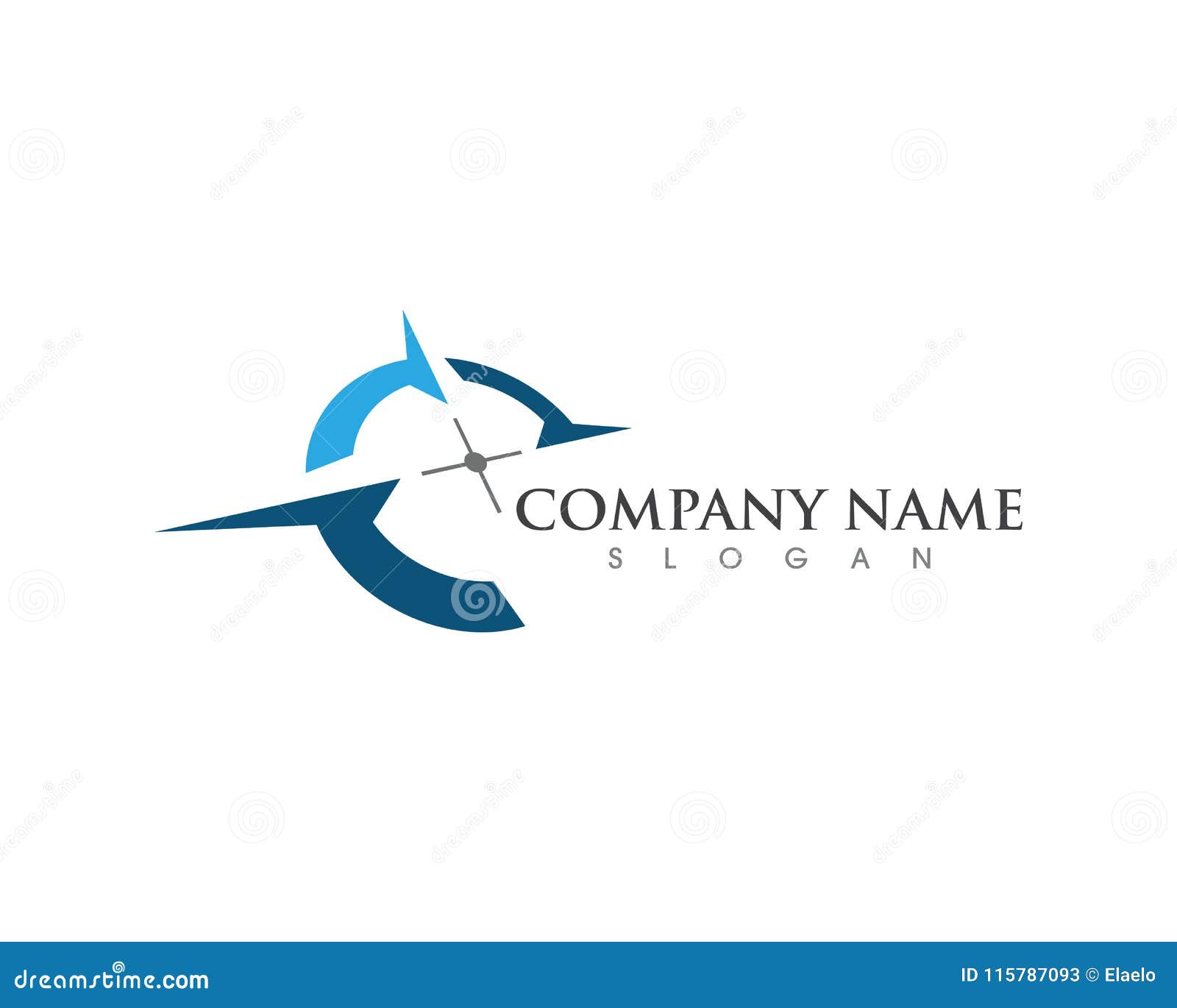 Compass Logo Template Vector Icon Stock Vector - Illustration of icon ...