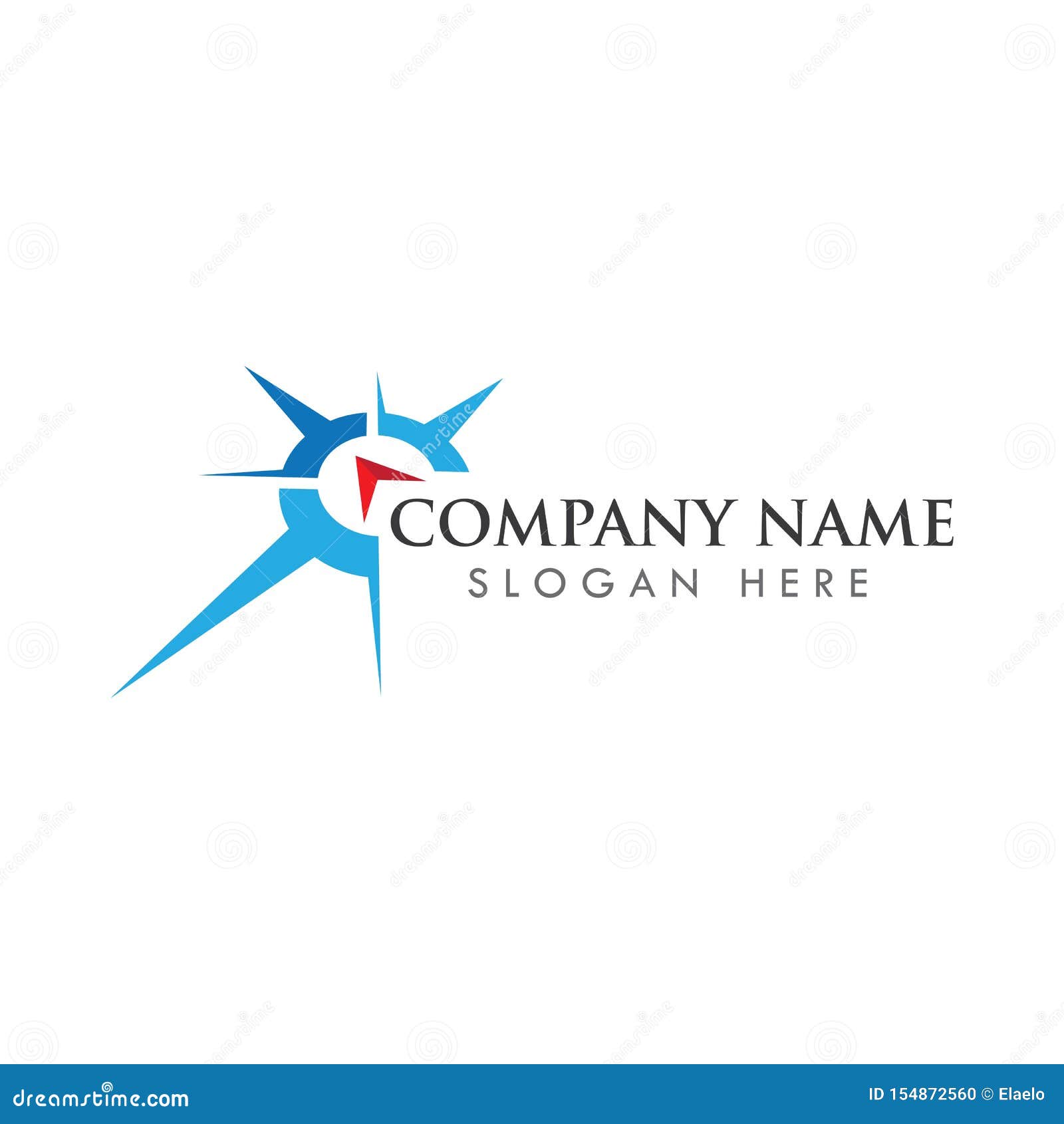 Compass Logo Design On Letter A Concept. Letter A Compass Adventure ...