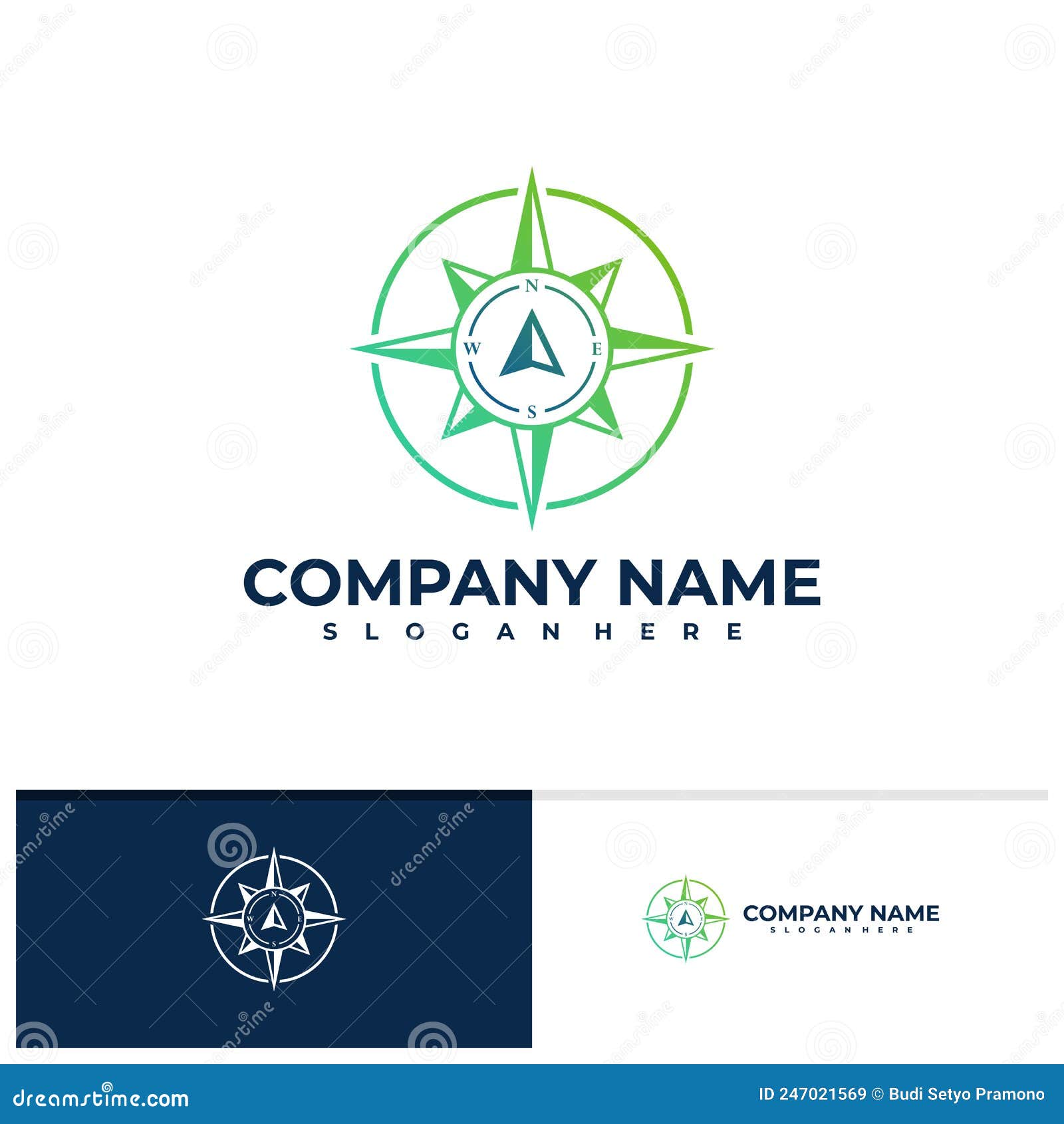 Compass Logo Vector Template, Creative Compass Logo Design Concepts ...