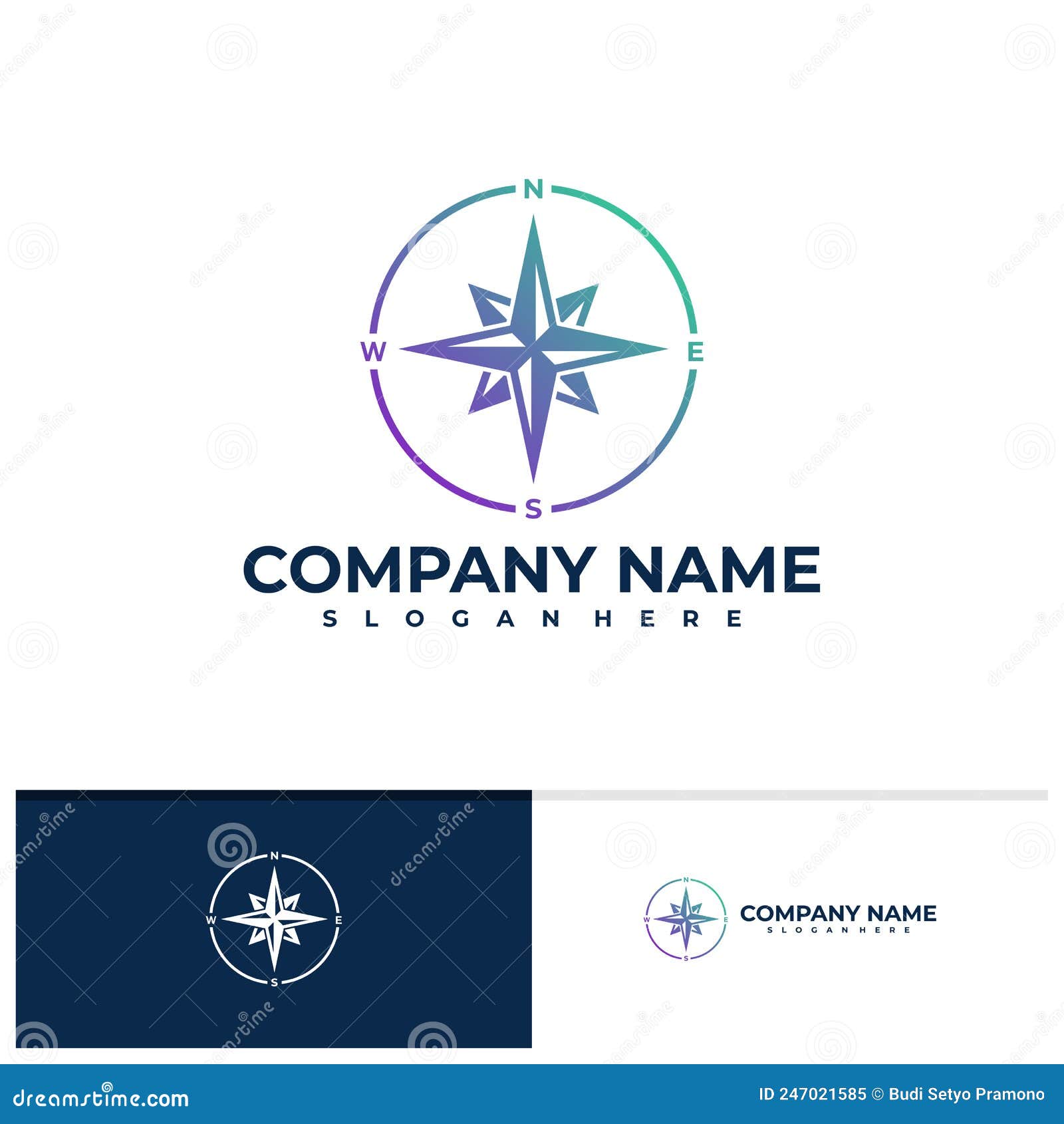 Compass Logo Vector Template, Creative Compass Logo Design Concepts ...
