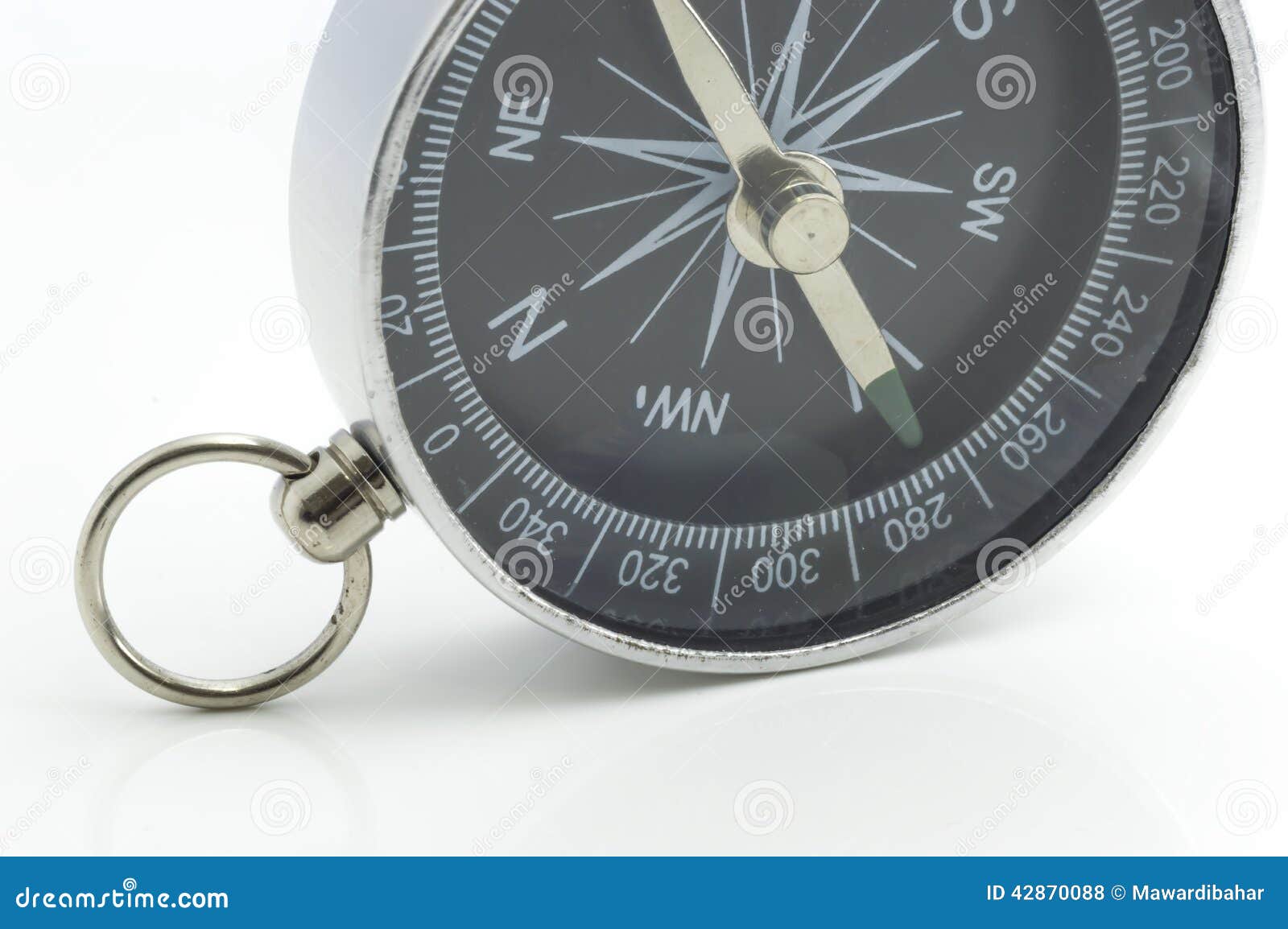 Compass stock photo. Image of numbers, clean, isolated - 42870088