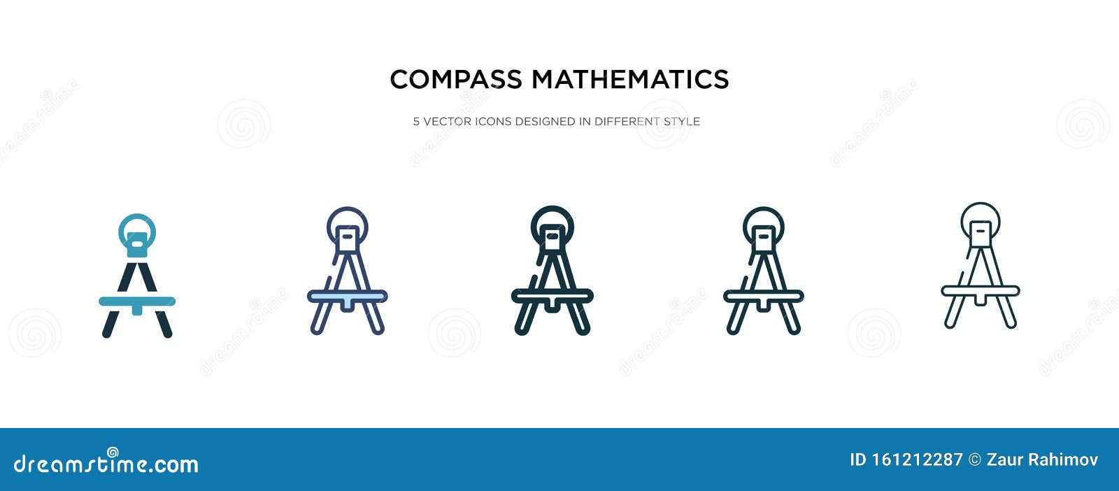 Compass Mathematics Tool For Drawing Circles Icon On White Background ... Compass Mathematics Tool For Drawing Circles Icon On White Background ...