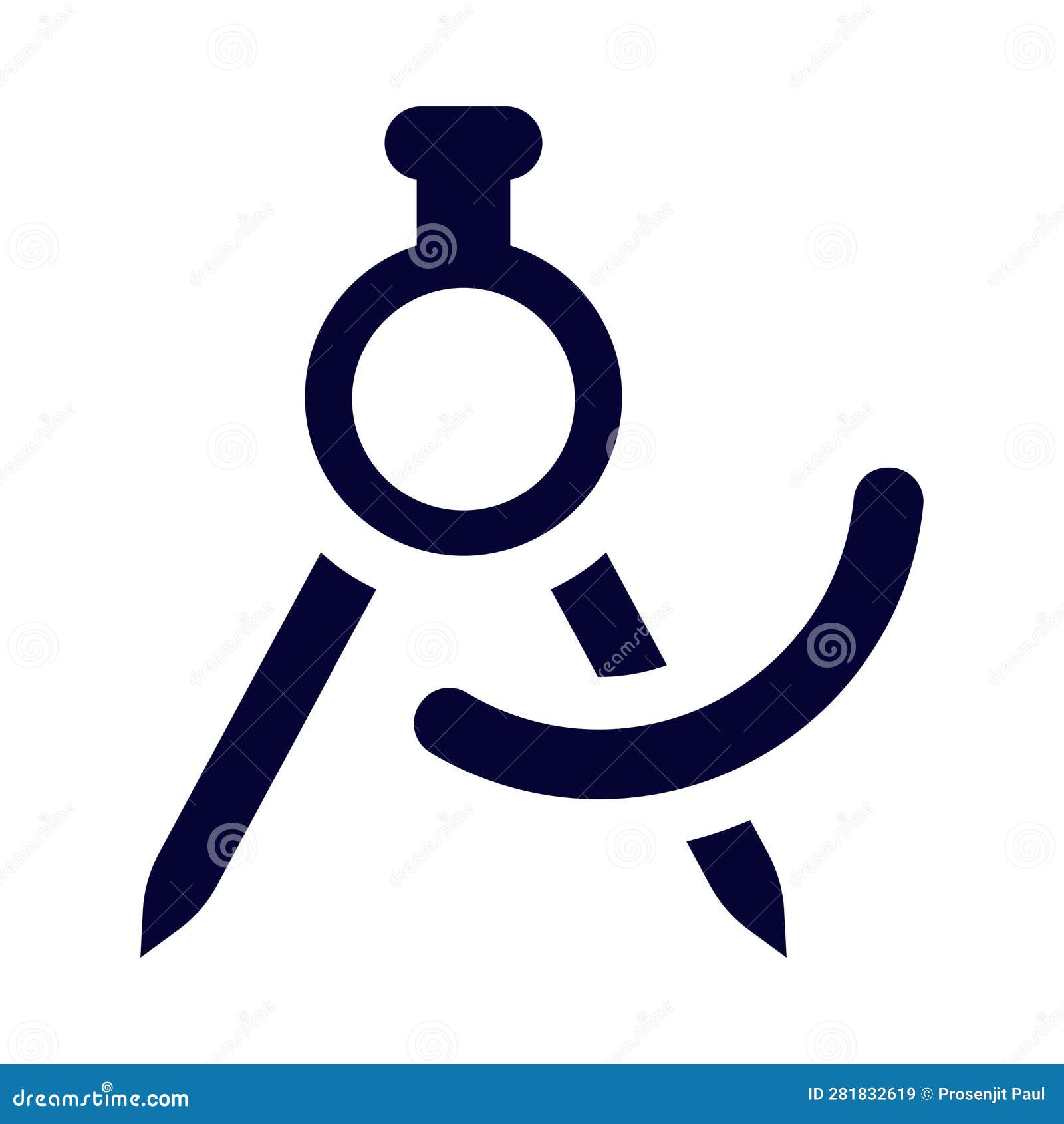 Compass Measure, Precision, Compass Drawing, Compass Tool Icon Stock ...