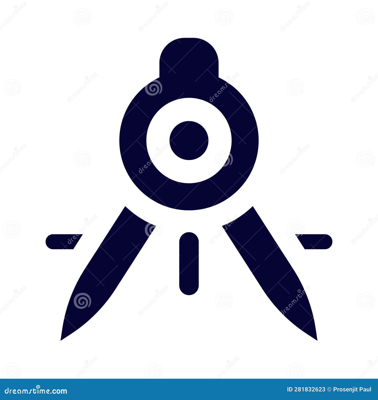 Compass Measure, Precision, Compass Drawing, Compass Tool Icon Stock ...