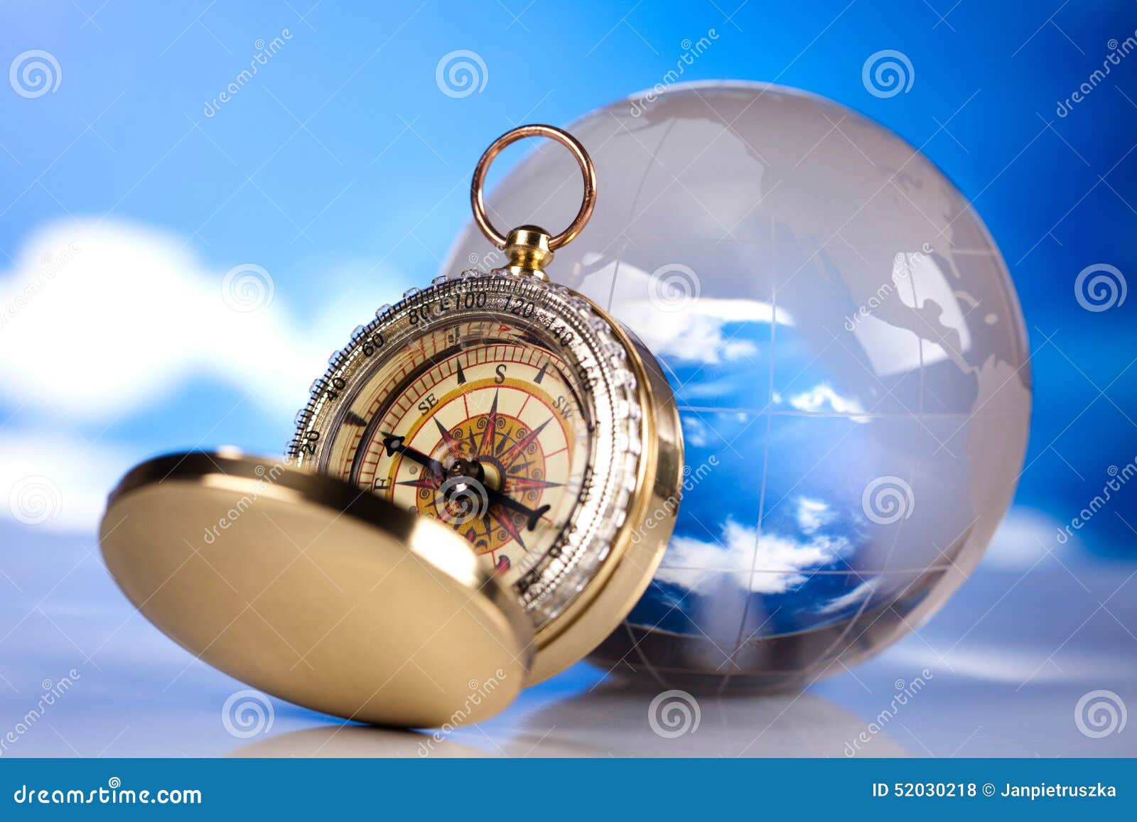Compass, Modern Theme of Journey Stock Photo - Image of nautical ...