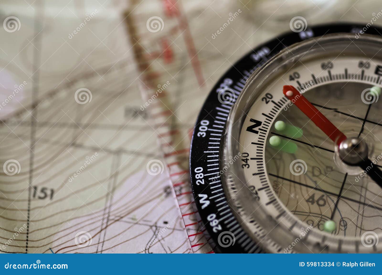 Compass Mono stock photo. Image of location, degrees - 59813334