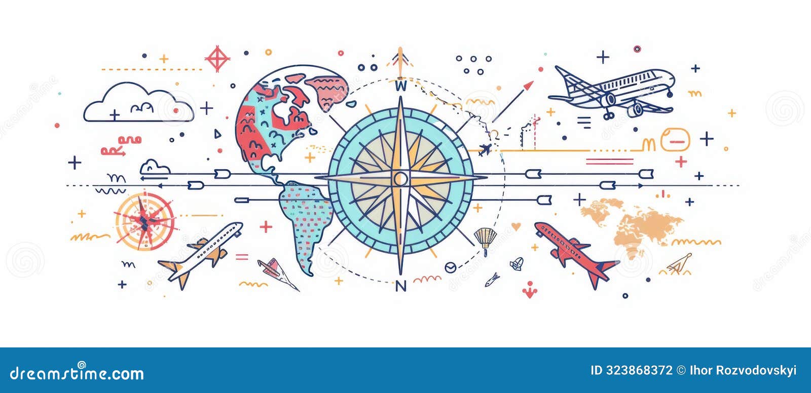 Compass, Navigation Concept for Aviation. Points of Departure and ...