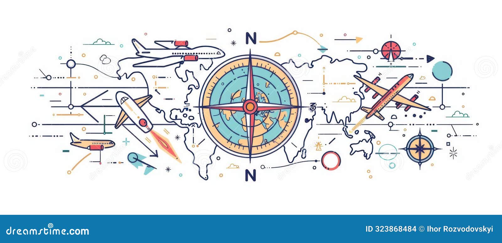 Compass, Navigation Concept for Aviation. Points of Departure and ...