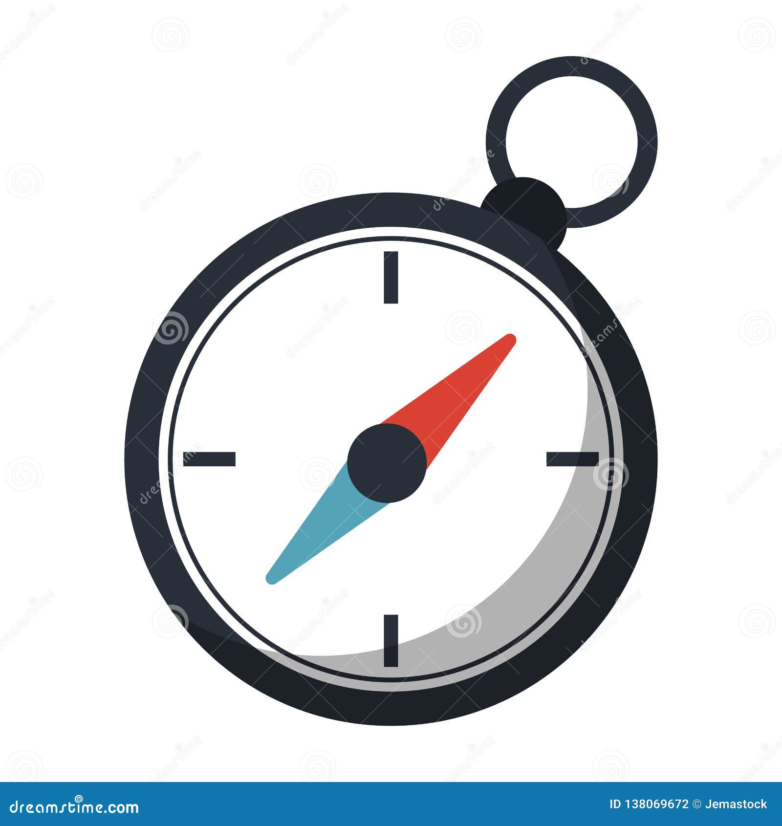 Compass navigation symbol stock vector. Illustration of navigation ...